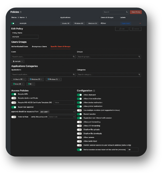 Safous | Zero Trust Remote Privileged Access Solution